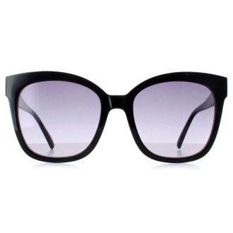 Karen Millen Quadratisch Damen Schwarz Dunkelgrau Verlauf KM5052