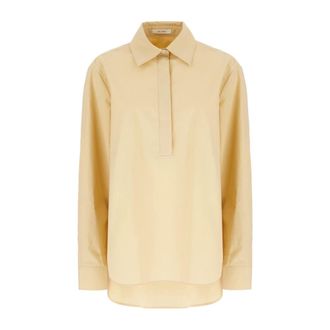The Row Margan Shirt - - Blouses & Shirts - Damen - Beige - S