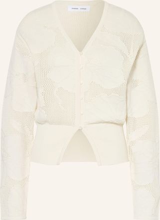 Sams&oslash;e & Sams&oslash;e Sams&oslash;e Sams&oslash;e Strickjacke Sapoppie weiss