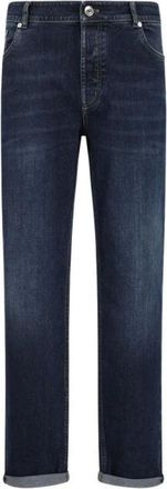 Brunello Cucinelli Jean Droit - Homme - Jeans - Bleu - Taille: 2XL