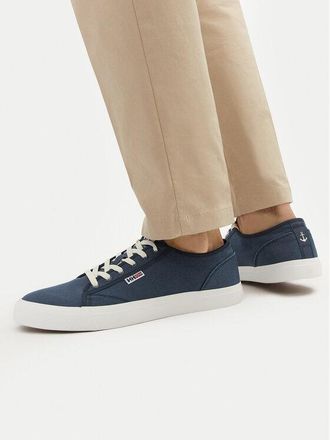 Helly Hansen Sneakers aus Stoff Fjord Canvas 2 11916 Dunkelblau