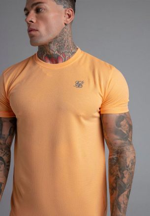 Siksilk T-Shirt SikSilk Herren Orange Muscle Fit T-Shirt
