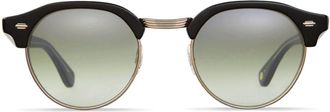 Garrett Leight Oakwood Sonnenbrille - Schwarz