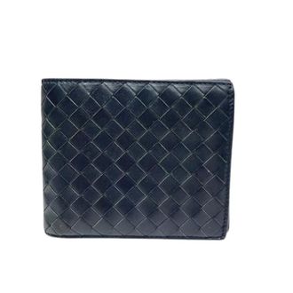 Bottega Veneta Portefeuille Pre-owned Intrecciato (bi-fold) - Femme - Pre-owned - Bleu - Taille: ONE Size