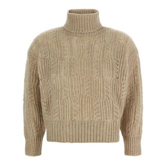 Agnona Rollkragenpullover - - Knitwear - Damen - Beige - M