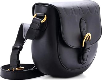 Gucci Charisma Flap Embossed Leather shoulder bag - Noir