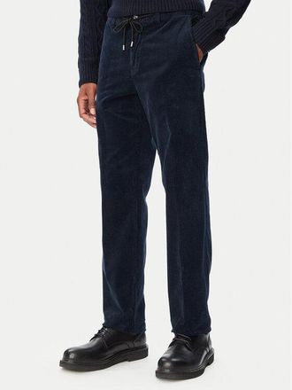 Karl Lagerfeld Stoffhose 265358 564827 Dunkelblau Regular Fit