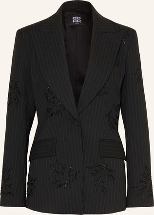 Riani Riani Blazer Mit Schmuckperlen schwarz