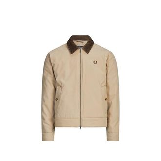 Fred Perry Blouson en coton m&eacute;lang&eacute;