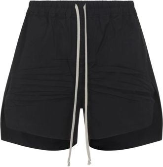 Rick Owens Homme, Shorts, Noir, Taille: S Drawstring Shorts