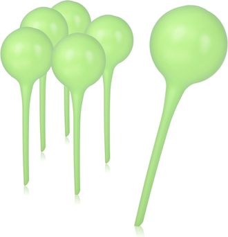 Com-Four 6X Automatische Bewässerung für Zimmerpflanzen - Wasserspender für Pflanzen - Bewässerungskugel zur Blumen Bewässerung - Hydrospikes - 345 ml (03 Stüc