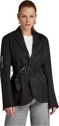 G-Star G-Star RAW Damen Belted Blazer, Schwarz (dk Black D24254-D520-6484), XS