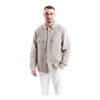 Xacus Hemdjacke - - Shirts - Herren - Gr&uuml;n - L