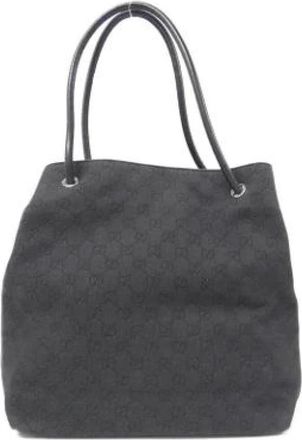Gucci unisex, Pre-owned, Noir, Taille: ONE Size Sac cabas Pre-owned