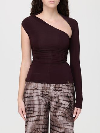 Elisabetta Franchi Top ELISABETTA FRANCHI Femme couleur Marron
