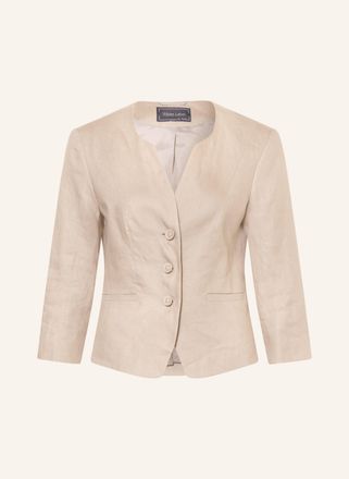 White Label Leinenblazer Mit 3/4-Arm beige