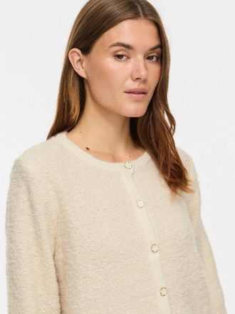 Vila Strickjacke VIPIGGA O-NECK L/S KNIT JACKET NOOS Materialmix