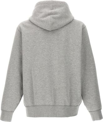 Polo Ralph Lauren Logo-Embroidered Cotton Hoodie - Grey