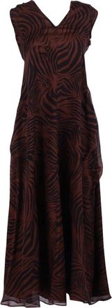 Max Mara Femme, Robes, Brun, Taille: 40 FR Abito Salice