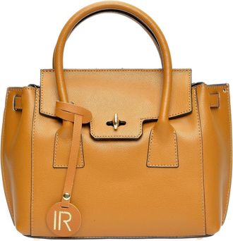 Isabella Rhea Braun Rindsledertasche