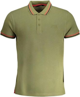 Cavalli Gr&uuml;nes Baumwoll-Poloshirt mit Logo - - Tops - Herren - Gr&uuml;n - L