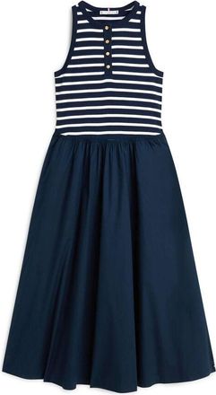 Tommy Hilfiger Damen Midikleid Baumwolle