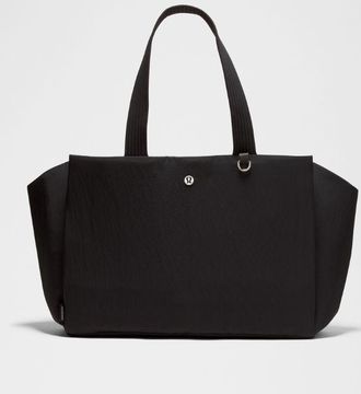 lululemon Tote bag &agrave; trois compartiments 18 L - Noir/Gris