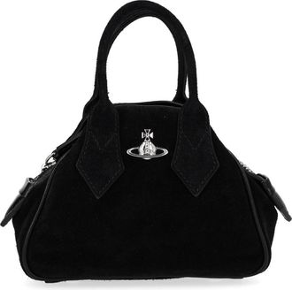 Vivienne Westwood Womens Mini Bag Yasmine Black Calf Leather Handbags Hand