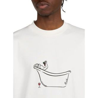 Dr&ocirc;le de Monsieur T-shirt droit en coton