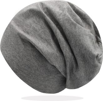 Glamexx24 Beanie M&uuml;tze Herren Damen: Slouchy Baumwoll Jersey &Uuml;bergangsm&uuml;tze, Laufm&uuml;tze, Chemo M&uuml;tze, Fahrradm&uuml;tze f&uuml;r Alle Jahreszeiten