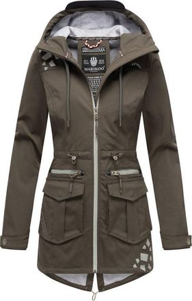 Marikoo Softshelljacke aus wasserabweisendem Obermaterial