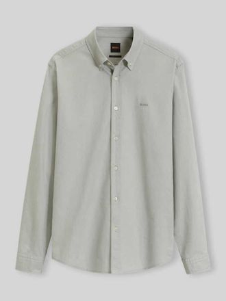 Boss Orange by Hugo Boss Regular Fit Businesshemd mit Logo-Stitching