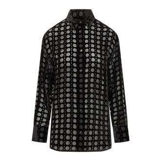 Ferragamo Damen, Blusen & Hemden, Schwarzk, XSGr&ouml;&szlig;e