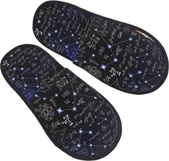 Generic Formules Physiques Unisexe Chaussons Chaud Slippers Doux Pantoufles Pour Automne Ext&eacute;rieur Int&eacute;rieur M