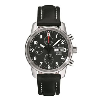 Revue Thommen Herrenuhr - - Accessories - Herren - Schwarzk - ONE SIZE