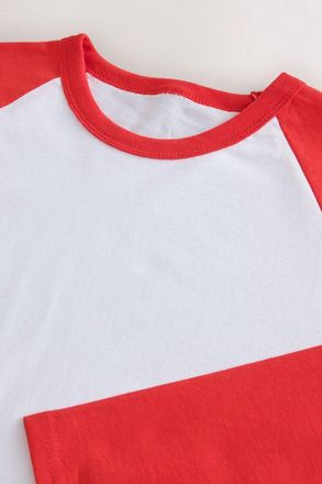 Next Langarmshirt Lang&auml;rmeliges Raglan-T-Shirt (1-tlg)