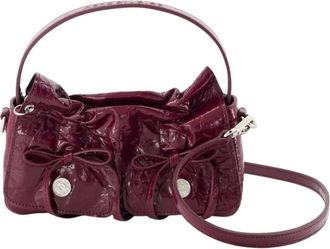 Acne Studios Multipocket Micro Crossbody - - Bags - Damen - Rot - ONE SIZE