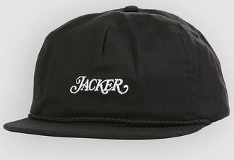 Jacker Classic Snapback 5 Panel Cap black