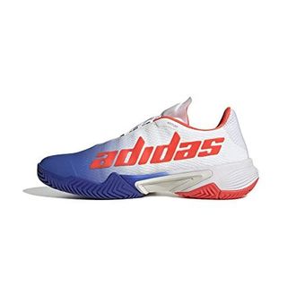 adidas Barricade M Baskets Homme, Lucid Blue Core Black Solar Red, 42 EU