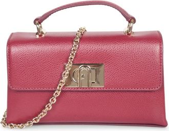 Furla Femme, Sacs, Rouge, Taille: ONE Size Sacs à Main Élégants pour Femmes Fashion