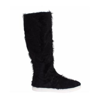 Dolce & Gabbana Fashion Flat Sneaker Boots - - Shoes - Damen - Schwarzk - 36 EU