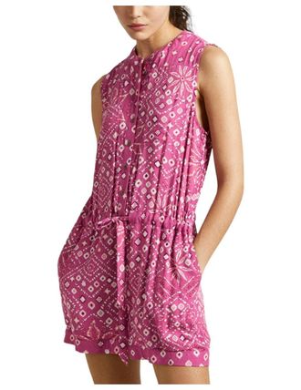 Pepe Jeans London Damen Dalma Jumpsuit, Rosa (English Rose Pink), L
