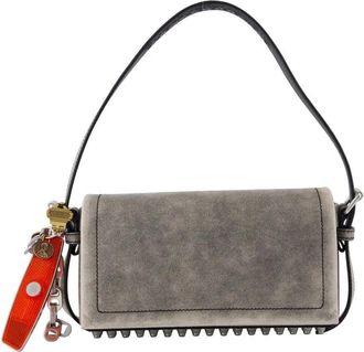 Alexander Wang Alexander Wang Hobo Bags - Ricco Relic Slim Shoulder Bag - Leather - Grey - Gr. unisize - in Grau - für Damen