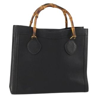 Gucci Sac &agrave; main doccasion - Femme - Pre-owned - Noir - Taille: ONE Size
