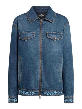 Etro Veste En Jean - Denim
