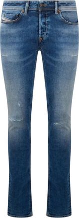 Diesel Homme, Jeans, Bleu, Taille: W31 Jeans Skinny avec Ouverture Moderne