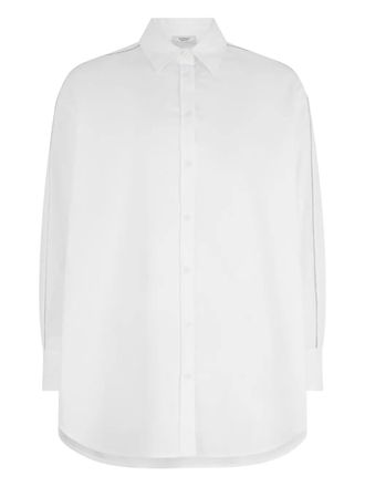 PESERICO chemise &agrave; ornements - Blanc