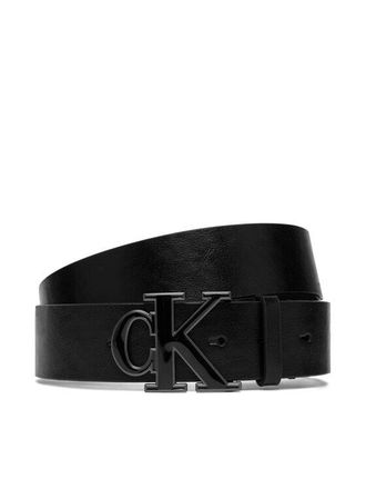 Calvin Klein G&uuml;rtel Ck Enamel Buckle 40Mm LV04D7150G Schwarz