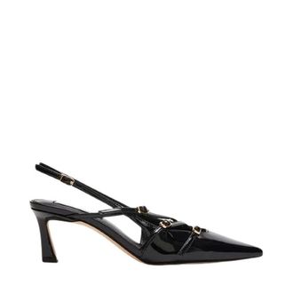 Steve Madden Schwarzer spitzer Zehenschuh mit niedrigem Absatz - - Shoes - Damen - Schwarzk - 38 EU