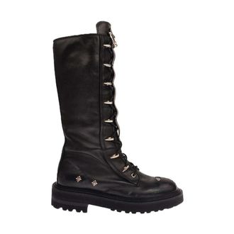 John Richmond Schn&uuml;rstiefel - - Shoes - Damen - Schwarzk - 36 EU